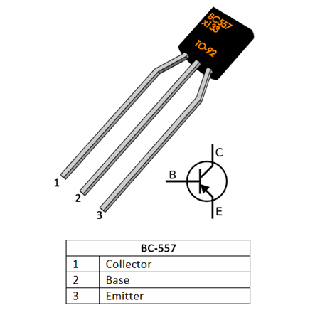BC557 TRANSİSTÖR - 3D Printer